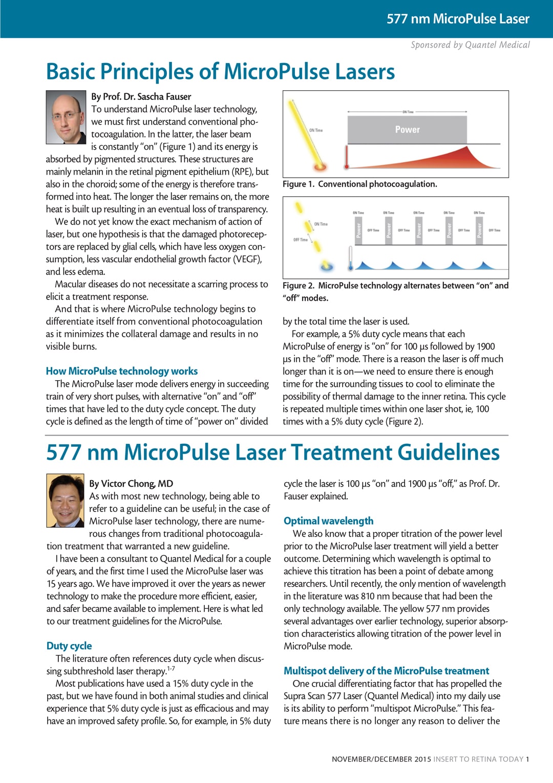 Basic Principles of MicroPulse Lasers - Subliminal Laser Therapy
